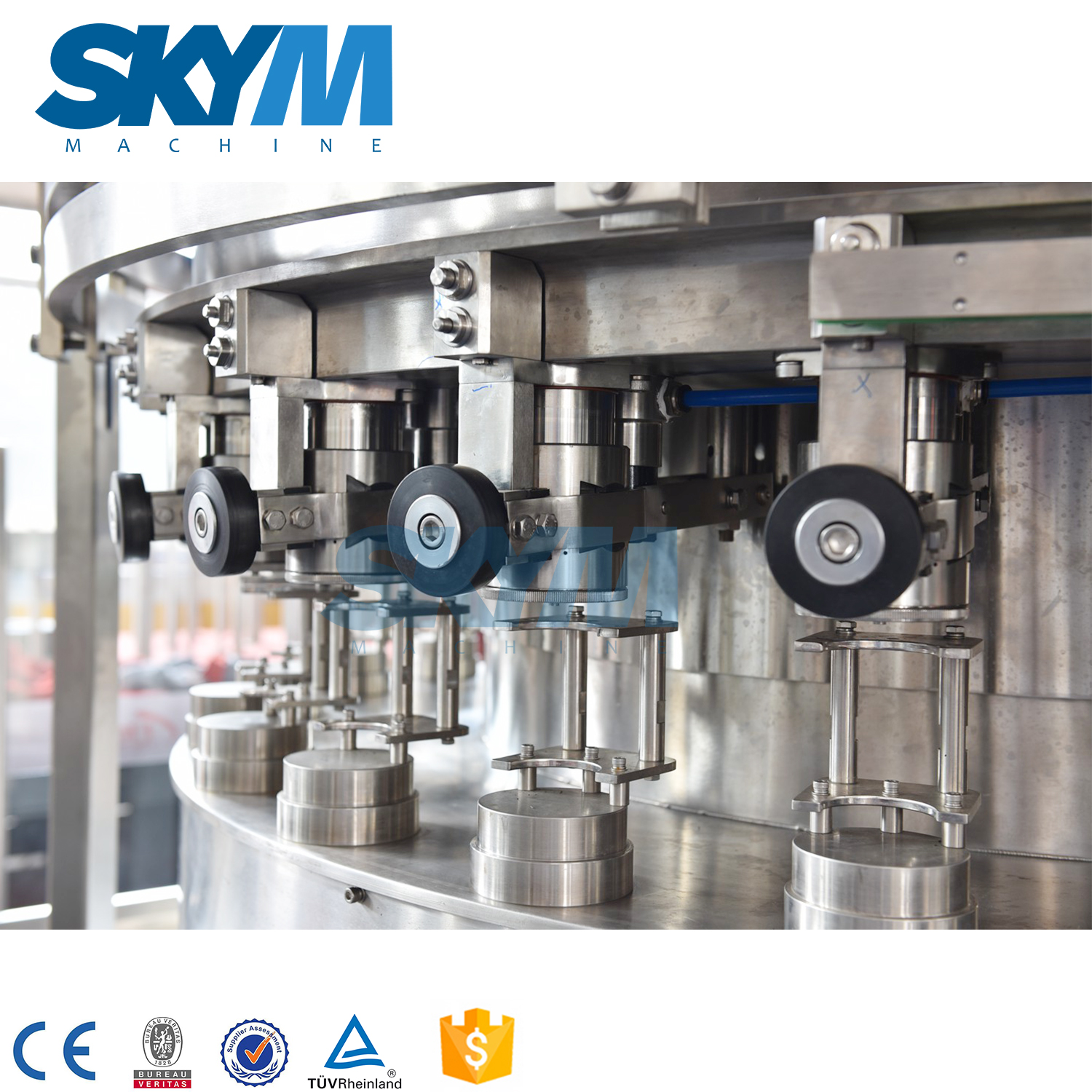 Automatic Aluminum Can Carbonated Beverage Filling Machine from China ...