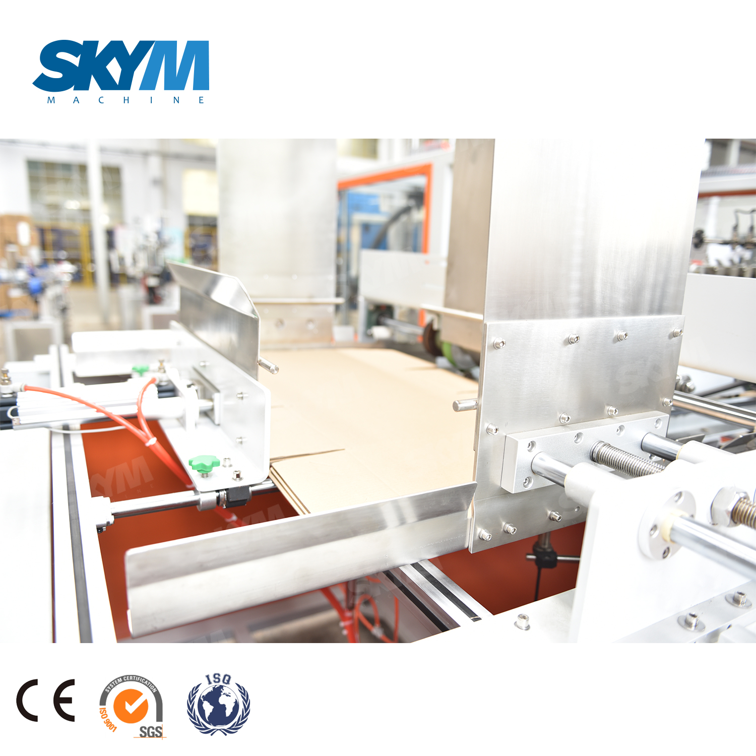 Industrial One Piece Type Carton Box Packaging Machine from China ...