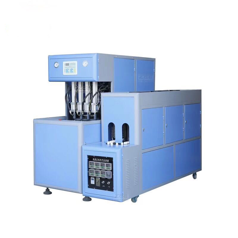 100ml Manual Two Blowers One Heater Bottle Blow Molding Machine from ...
