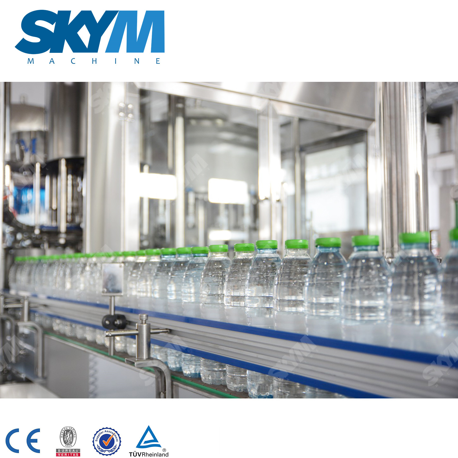 6000BPH Industrial Plastic bottle Water Filling Machine from China ...