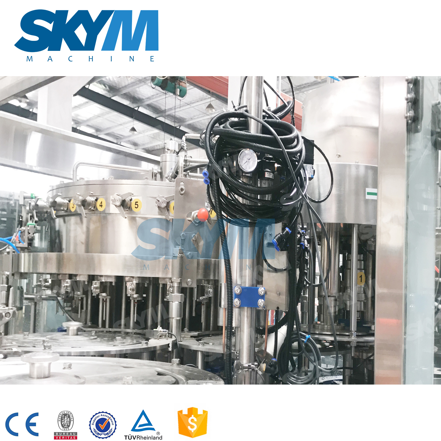 16 Heads Carbonated Drink Soda Water Filling Machine from China ...